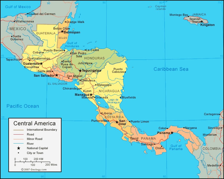 The Central American Isthmus: A Rich Medley of Landscapes | LAC Geo