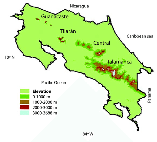 The Magnificent Mountain Ranges of Costa Rica | LAC Geo