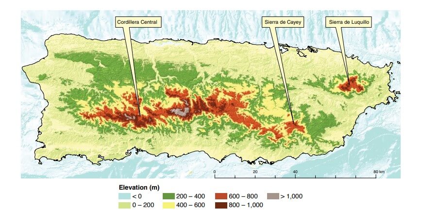 Puerto Rico's Mountain Ranges | LAC Geo
